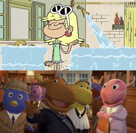 The Backyardigans Reacts To Leni Flood The House By Erianeli On Deviantart