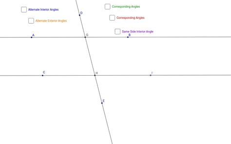 Angles Createdtwo Parallel Lines Cuta Transversal Db Excel