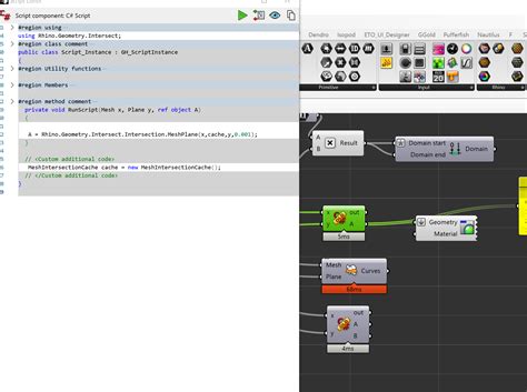Rhinocommon Intersectionmeshplane Method Slower In Rhino8 Rhino Developer Mcneel Forum