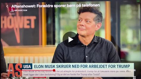 Thats Not Going To Happen” I Replied When The Tonight Show In Denmark Asked Whether Elon Musk
