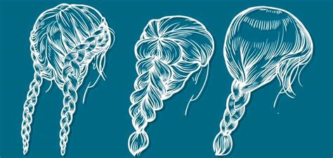 How To Draw A Hair Braid