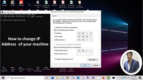 How To Change IP Address In Windows Windows Windows By IT Techbook YouTube