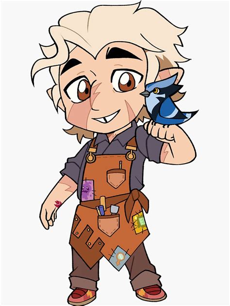 Hunter And Waflles Sticker Sticker For Sale By Stardustcandies