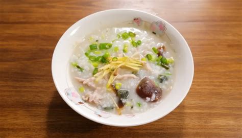 Century Egg And Lean Pork Congee Pidan Shourou Zhou China Recipe