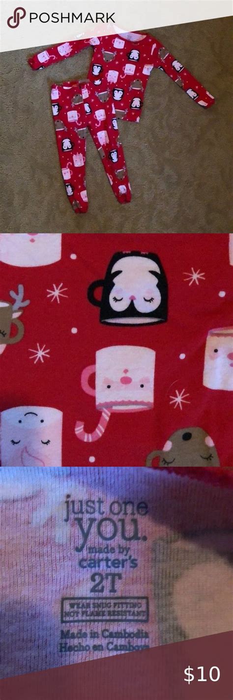Christmas Pajamas Carters 2t Christmas Pajamas Christmas Jammies