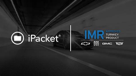 ipacket selected for general motors imr program ipacket