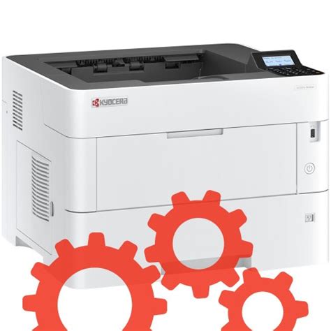 Настройка функции печати Kyocera Ecosys P4140dn