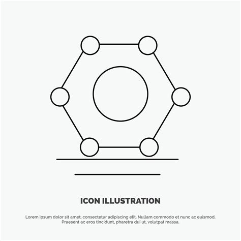 Digital Network Super Connected Line Icon Vector 18016375 Vector Art At