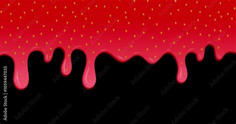 Realistic Drops Of Strawberry Jam Animation Strawberry Background Jam