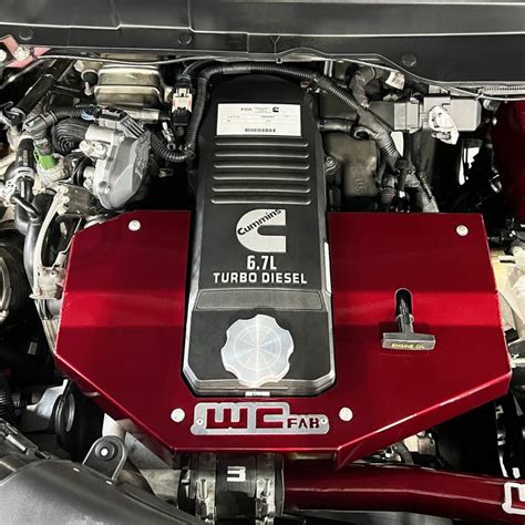 Wehrli 10 22 Fabricated Aluminum Engine Cover Fortified Diesel