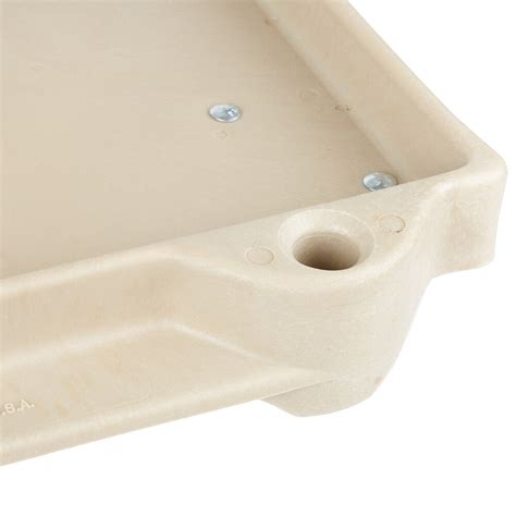 Vollrath Signature Tan Plastic Rack Dolly Base No Handle