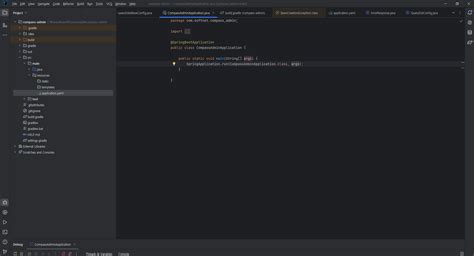Spring Boot Intellij Idea Missing Ui Elements Run Configuration Button Disappeared And Line