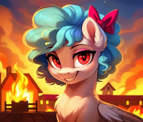 Cozy Glow Mlp Neuroart Minor второстепенные персонажи Mlp