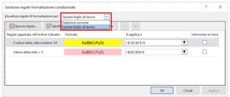 Formattazione Condizionale Excel Guida Definitiva
