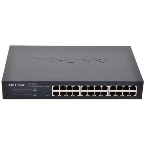 Tp Link Switch 24ports Gigabit Lan Ports Easy Smart Qos L2 Vlan