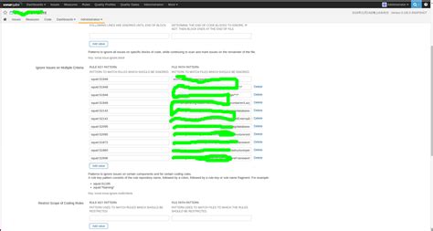 Sonarqube中配置某一条规则对某一个类忽略 Sonar忽略规则 Csdn博客