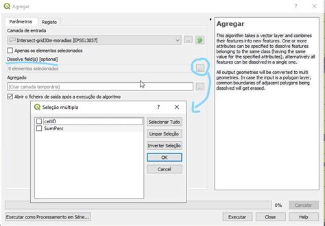 Qgis Attribute Table How To Merge The Values Of Area Field Of