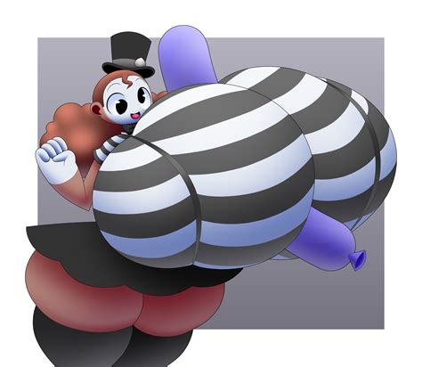 Rule 34 Afro Puffs Balloon Between Breasts Boobjob Breasts Bigger Than Head Clown Clown Girl