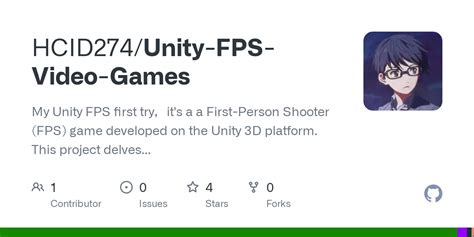 Github Hcid Unity Fps Video Games My Unity Fps First Tryit S A A
