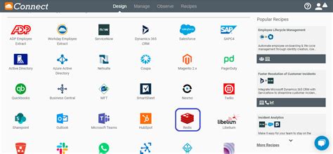 Redis Overview Connect IPaaS