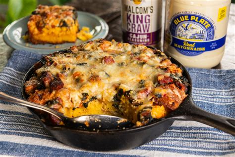 Savory Creole Cornbread Stuffing Recipe Blue Plate Mayonnaise