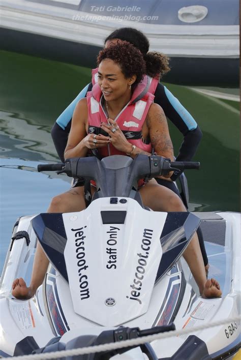 Tati Gabrielle Has A Fun Day With The Jet Skis 14 Photos Pinayflixx