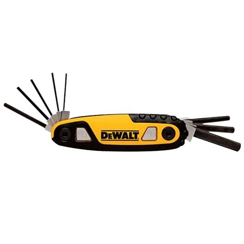 디월트dewalt 접이식 육각렌치 세트 포켓형