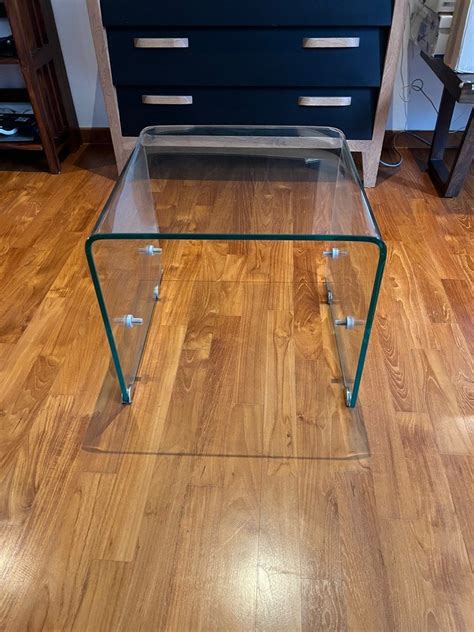 Solid Glass Side Table Furniture And Home Living Furniture Tables