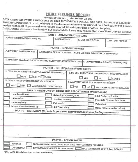 Id10t Form Printable