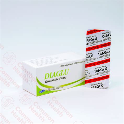 Diaglu 80 10 Tablets Common Health Myanmar