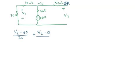 SOLVED Texts 6 13 Find The Voltage Across The Capacitors In The