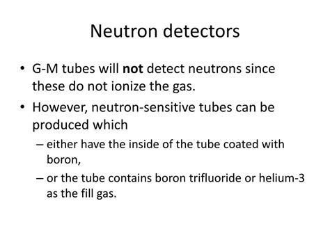 PPT Radiation Detectors Particle Detectors PowerPoint Presentation ID 1587958