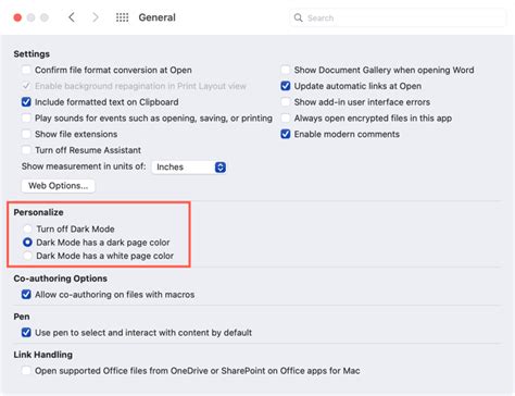 Comment activer et désactiver le mode sombre dans Microsoft Word
