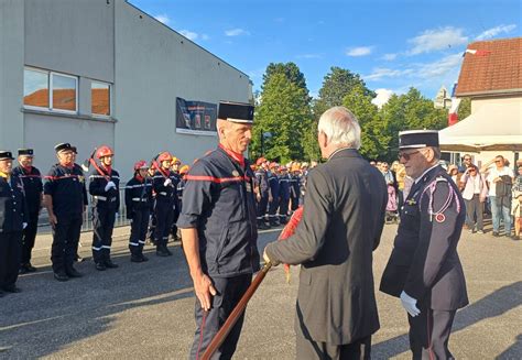 Bantzenheim Lanniversaire des pompiers sous le signe de la relève