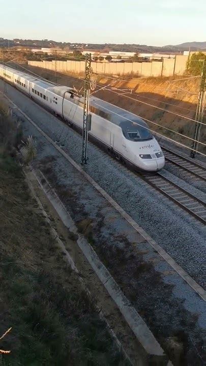 Renfe High Speed Train Ave Class 100 At Speed Trainatspeed