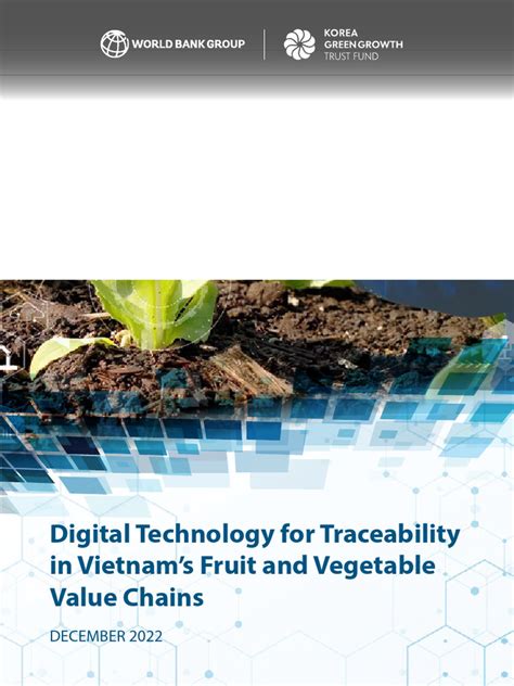 Digital Technology For Traceability 0 Pdf Food Safety Standardization