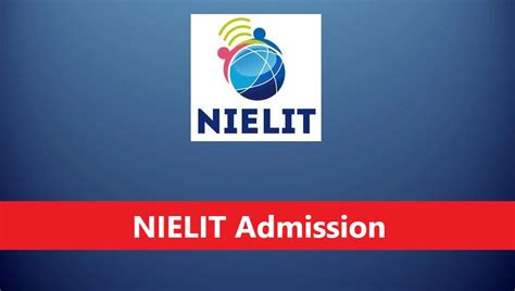 Nielit Admission 2024 Online Apply For Bca Courses