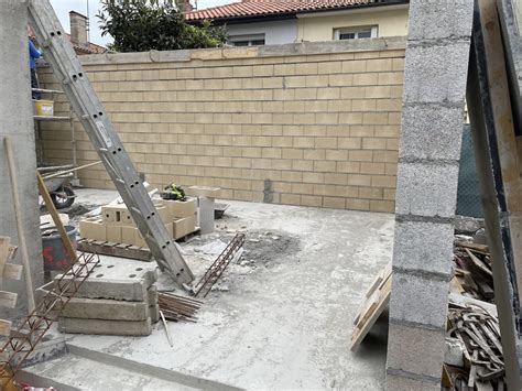 Réalisation Mur Mitoyen Lv Batiment Toulouse