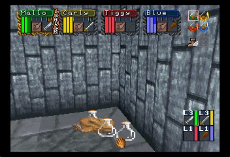 Dungeon Master Nexus Sega Saturn 048 The King Of Grabs
