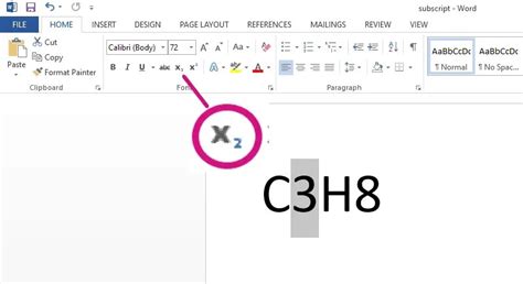 Command For Subscript In Word Vilarc