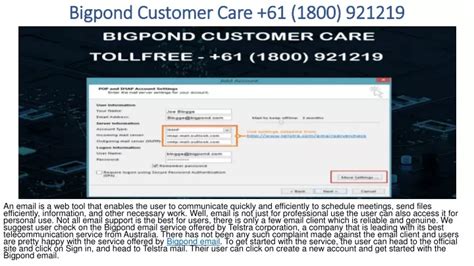 Ppt 61 1800 921219 Reset Bigpond Password Powerpoint Presentation