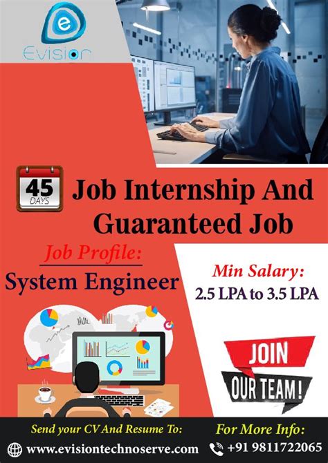 Evision Bangalore On Linkedin Freshers Internship Placement