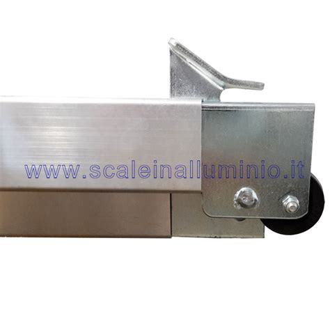 Scala In Alluminio Componibile 2 Rampe 18 Gradini