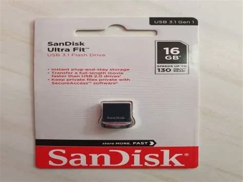 Sandisk Ultra Fit Gb USB Flash Drive Model Name Number Sdcz G I At Piece