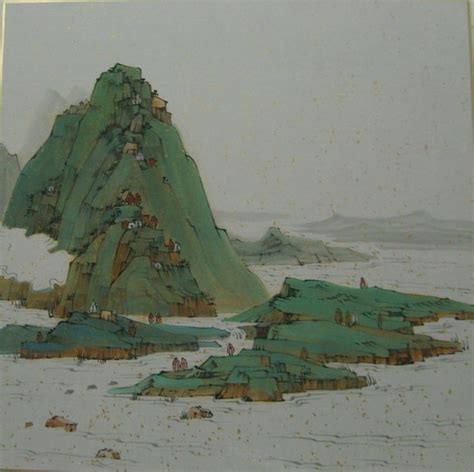 张秋桔工笔山水画欣赏 北京瑞丰达文化 北京瑞丰达文化艺术 水墨 画 油画