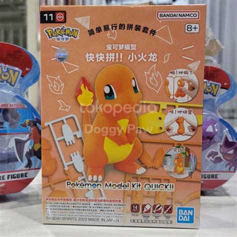 Promo Pokepla Pokemon Plamo Collection Quick No11 Charmander Diskon 20