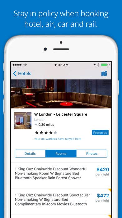 SAP Concur IPhone App Store Apps
