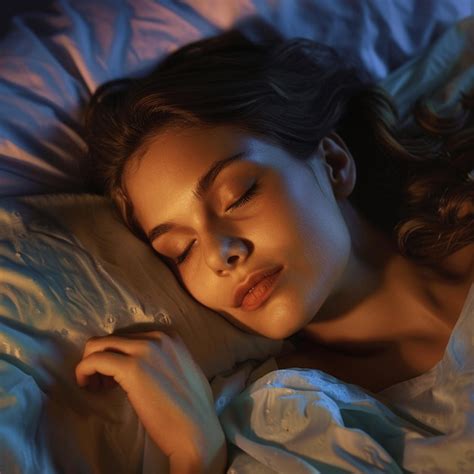 Sleep Quality Enhancing Restful Nights Premium AI Generated Image