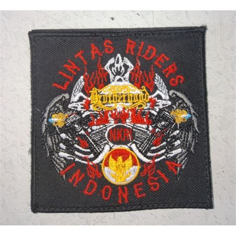 Jual Bordir Patch Logo Custom Velcro Perekat Shopee Indonesia