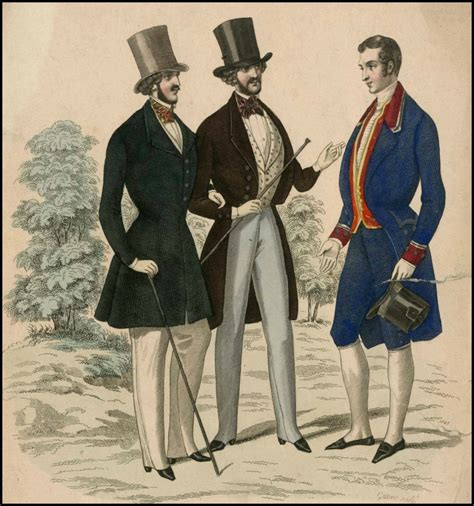 A Century Of Sartorial Style A Visual Guide To 19th Century Menswear